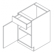 European Style Flat Panel Kitchen Cabinet